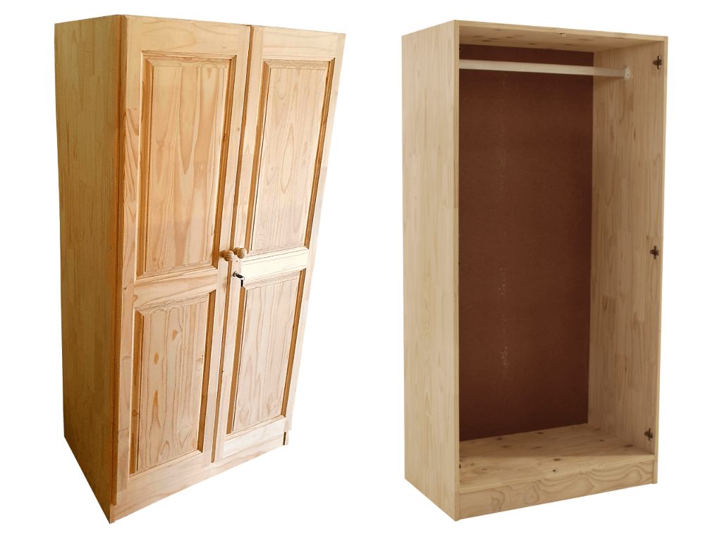 Trendi H Wardrobe - 900 - Mistry's Pine Furniture