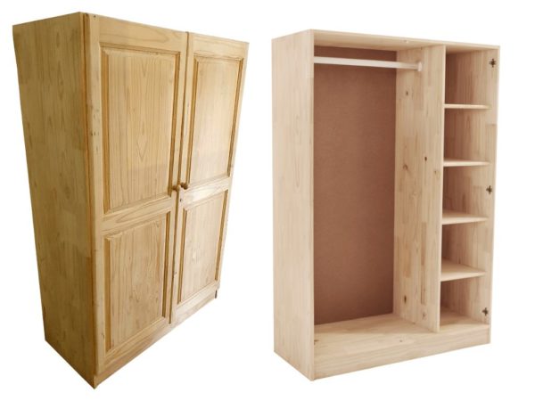 Trendi HS Wardrobe - 1200 - Mistry's Pine Furniture