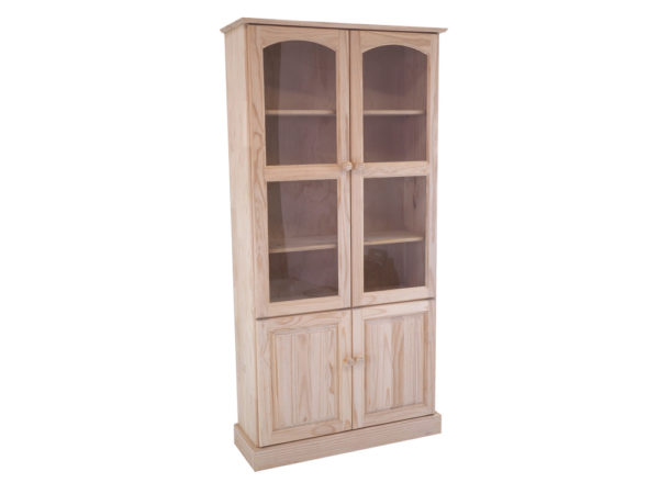 MOD DISPLAY UNIT + 2 PANEL DOORS 4434 - Mistry's Pine Furniture