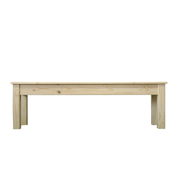 Plain Leg Bench - 1500 - Mistry's Pine Furniture