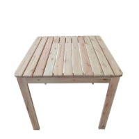 Saligna Slatted Table - Mistry's Pine Furniture