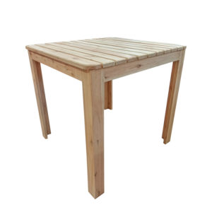 Saligna Slatted Table - Mistry's Pine Furniture