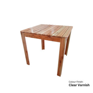 Saligna Slatted Table - Mistry's Pine Furniture