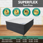 Superflex Base and Mattress Range - Mistry's Pine Furniture