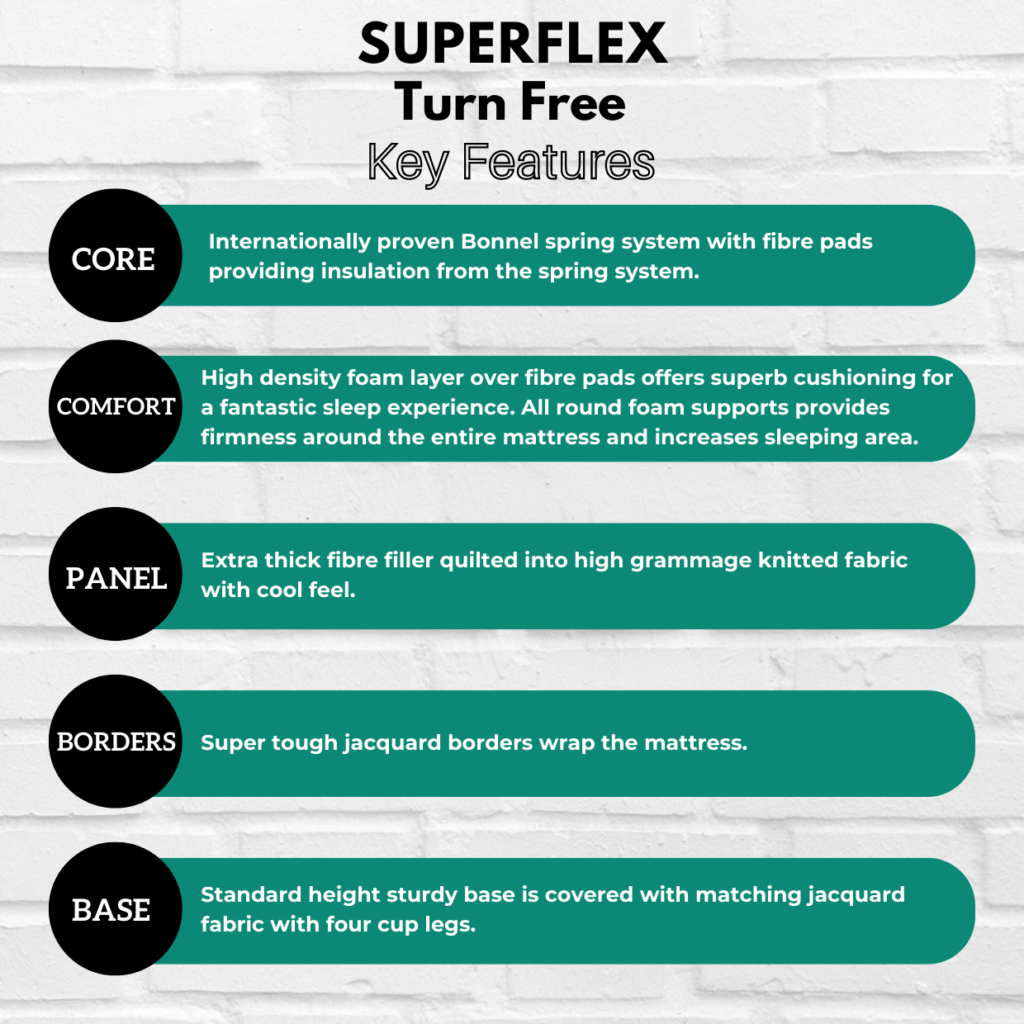Superflex Base and Mattress Range - Mistry's Pine Furniture